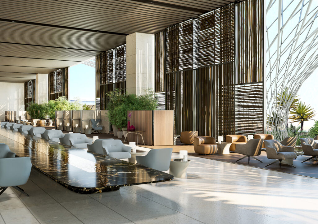 Qatar Airways Lounge, Doha Qatar - MATTEO NUNZIATI